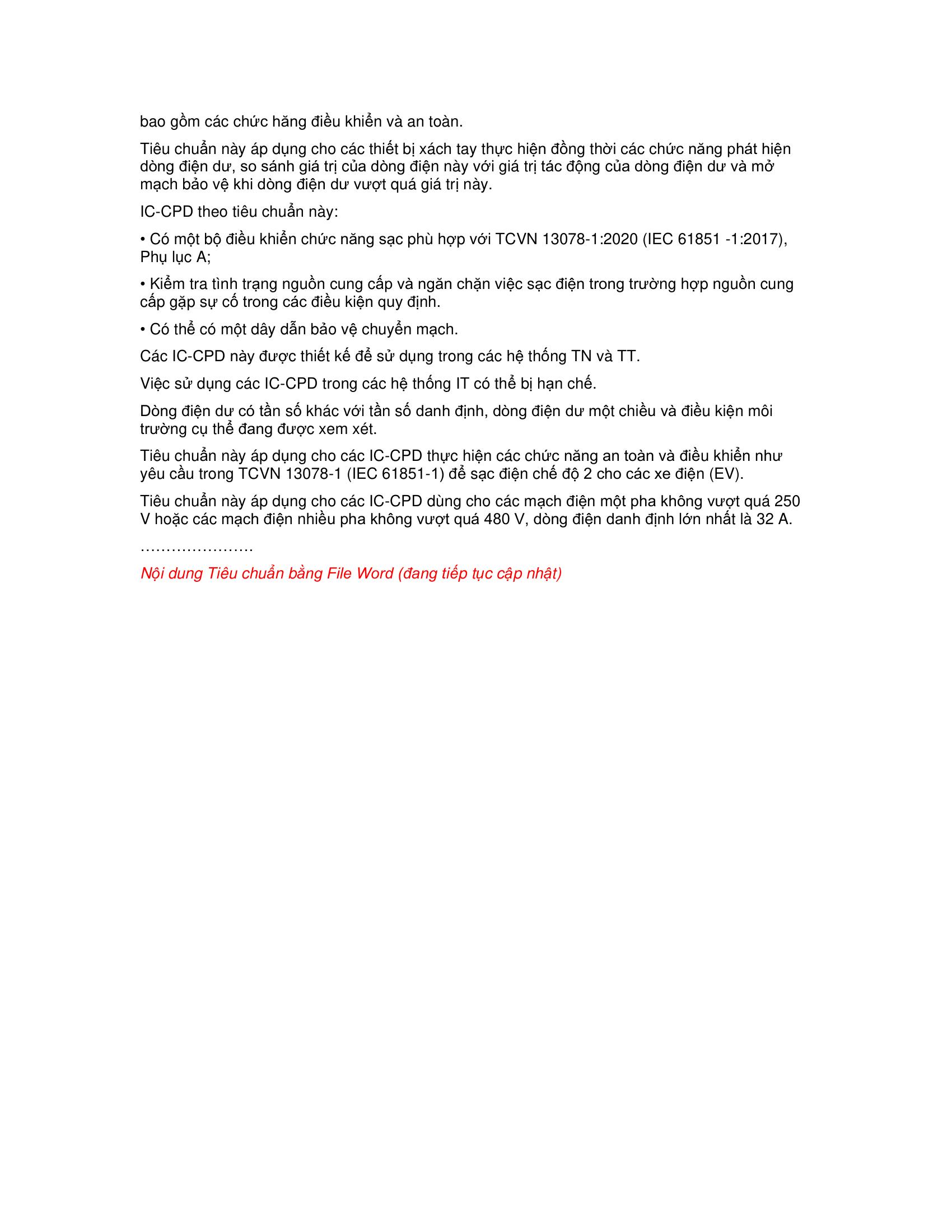 Tiêu chuẩn quốc gia TCVN 13510:2022 (IEC 62752:2018) về Thiết bị điều ...