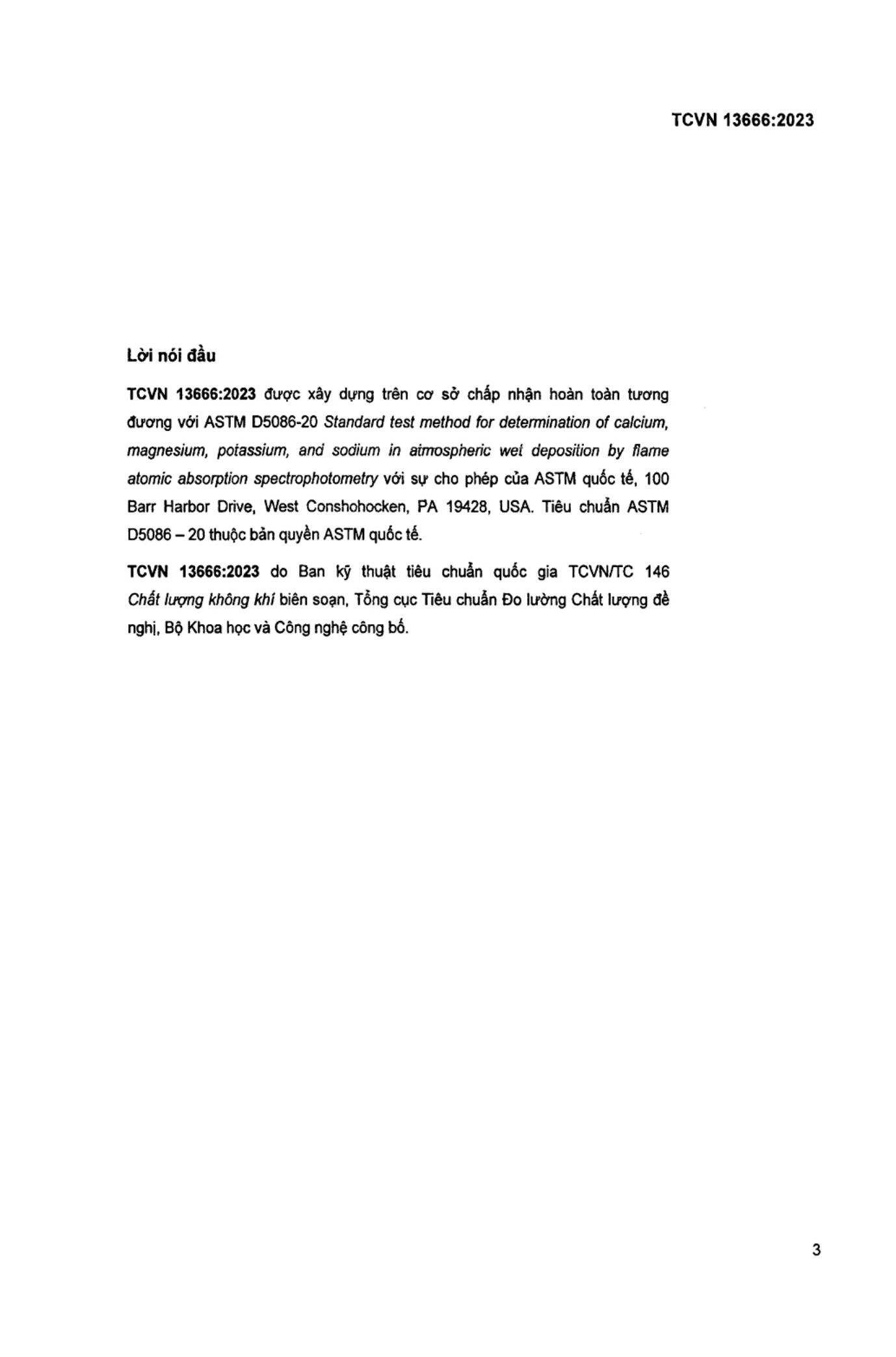Tiêu chuẩn quốc gia tcvn 13666:2023 (astm d5086-20) về phương pháp xác ...