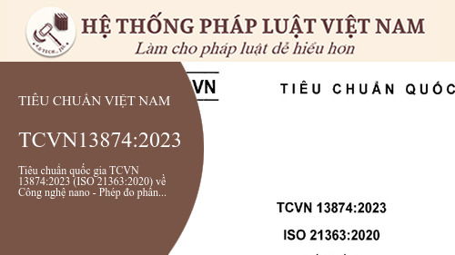 Tiêu chuẩn quốc gia tcvn 13874:2023 (iso 21363:2020) về công nghệ nano - phép đo phân bố cỡ và ...