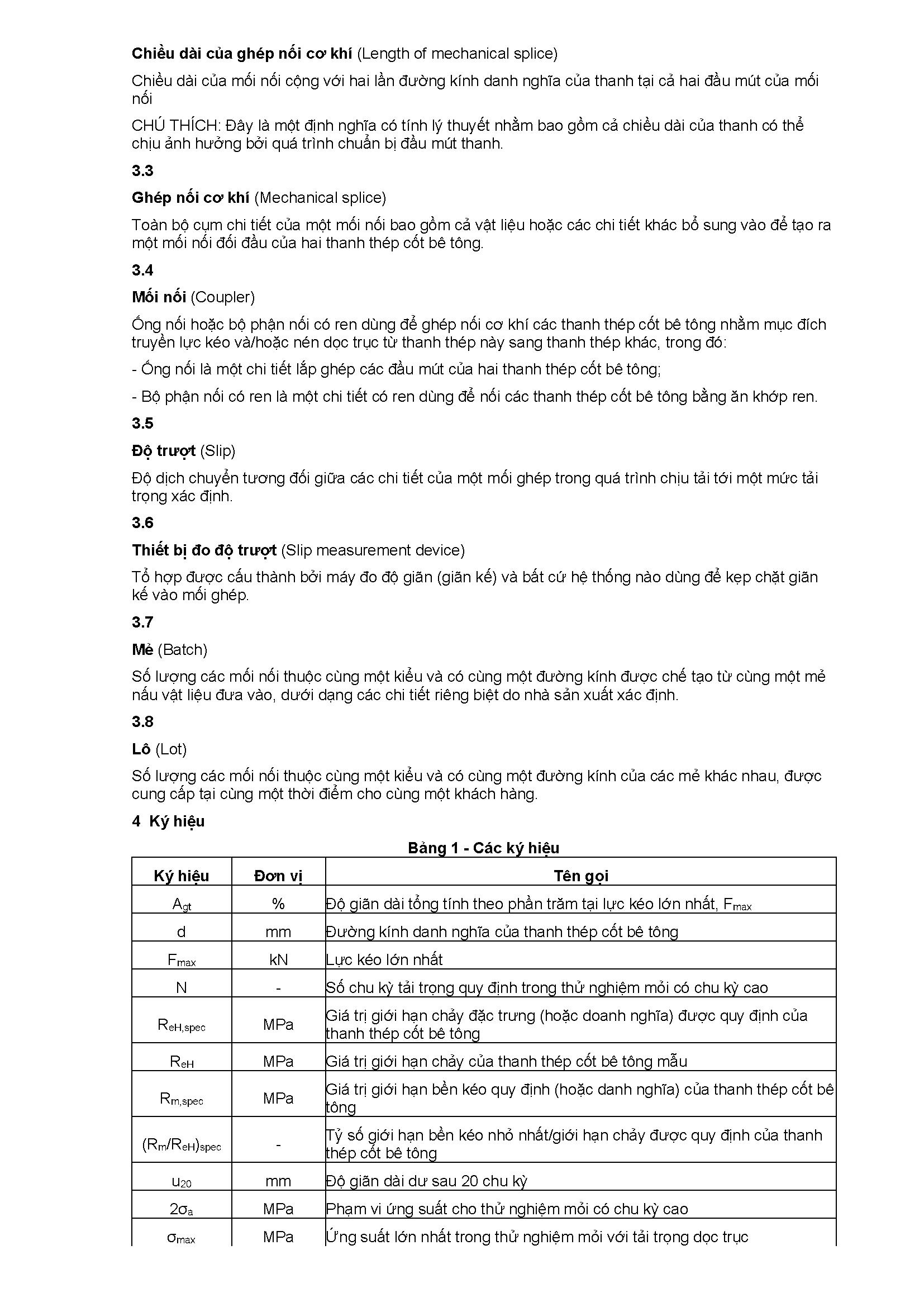 Tiêu chuẩn quốc gia TCVN 13711-1:2023 (ISO 15835-1:2018) về Thép cốt bê ...