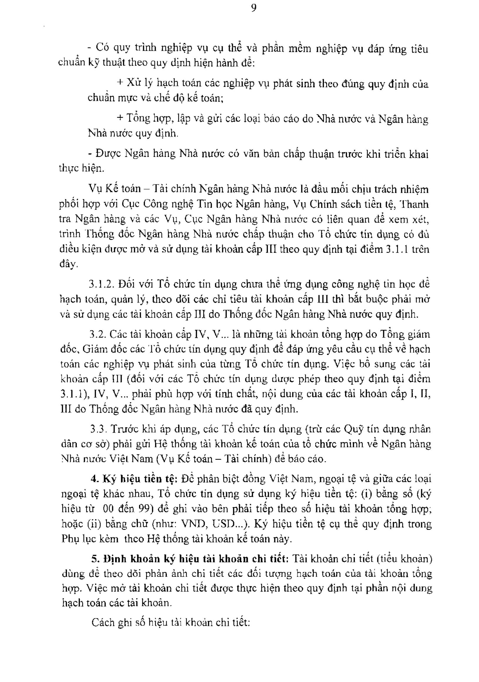 Văn bản hợp nhất 05/vbhn-nhnn năm 2022 hợp nhất quyết định về hệ thống ...